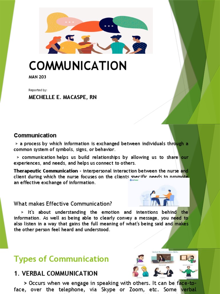 Communication | PDF | Nonverbal Communication | Communication