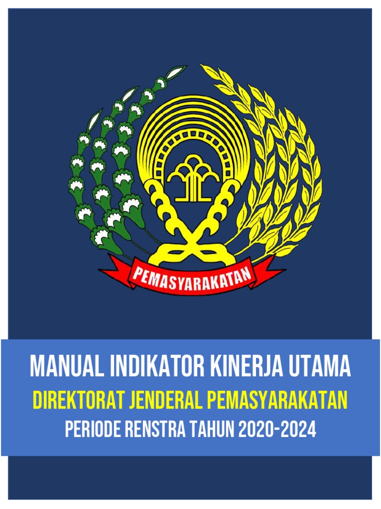 Manual Iku Pemasyarakatan Renstra 2020-2024 | PDF