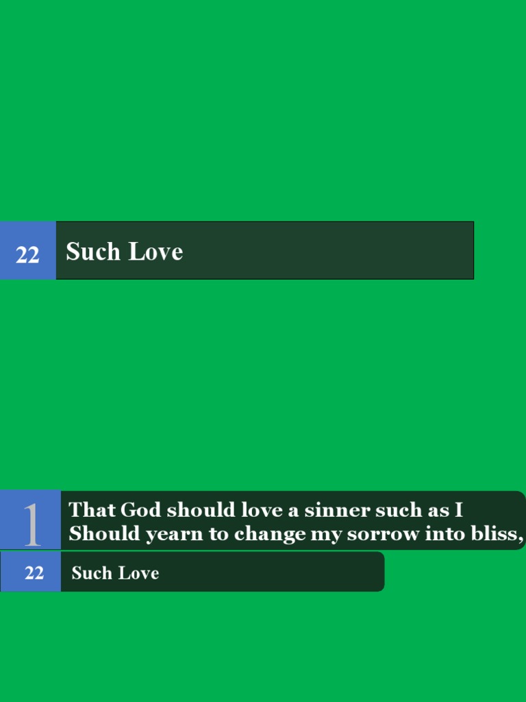 22 - Such Love | PDF