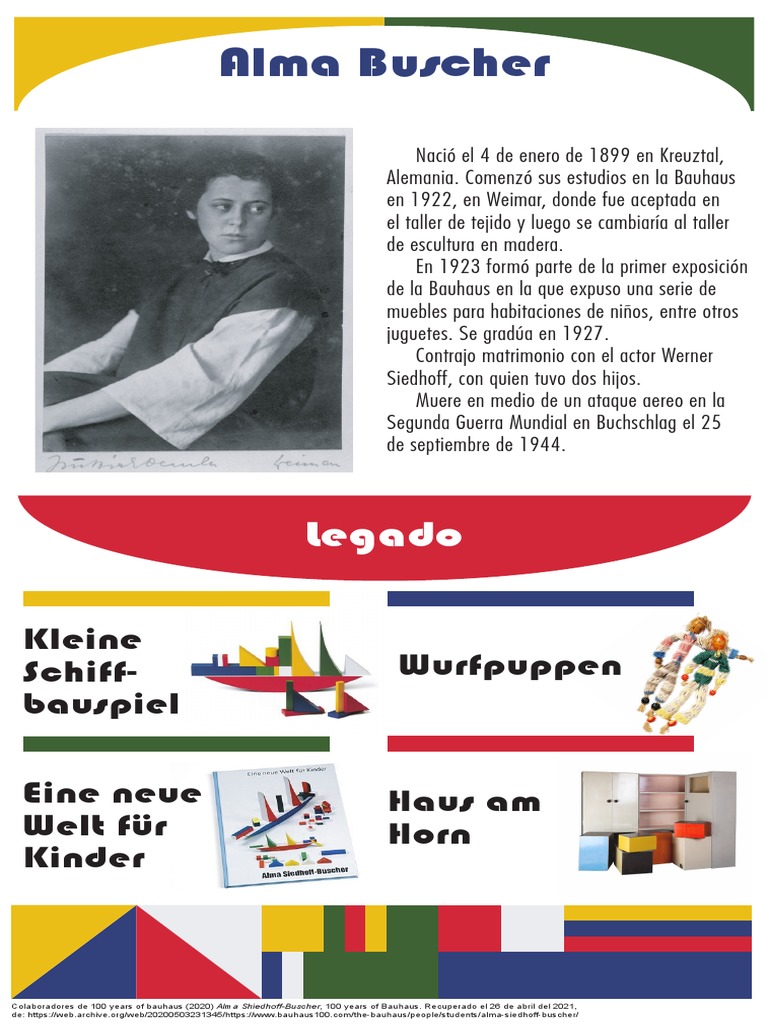 Alma Siedhoff-Buscher: Legado Bauhaus | PDF