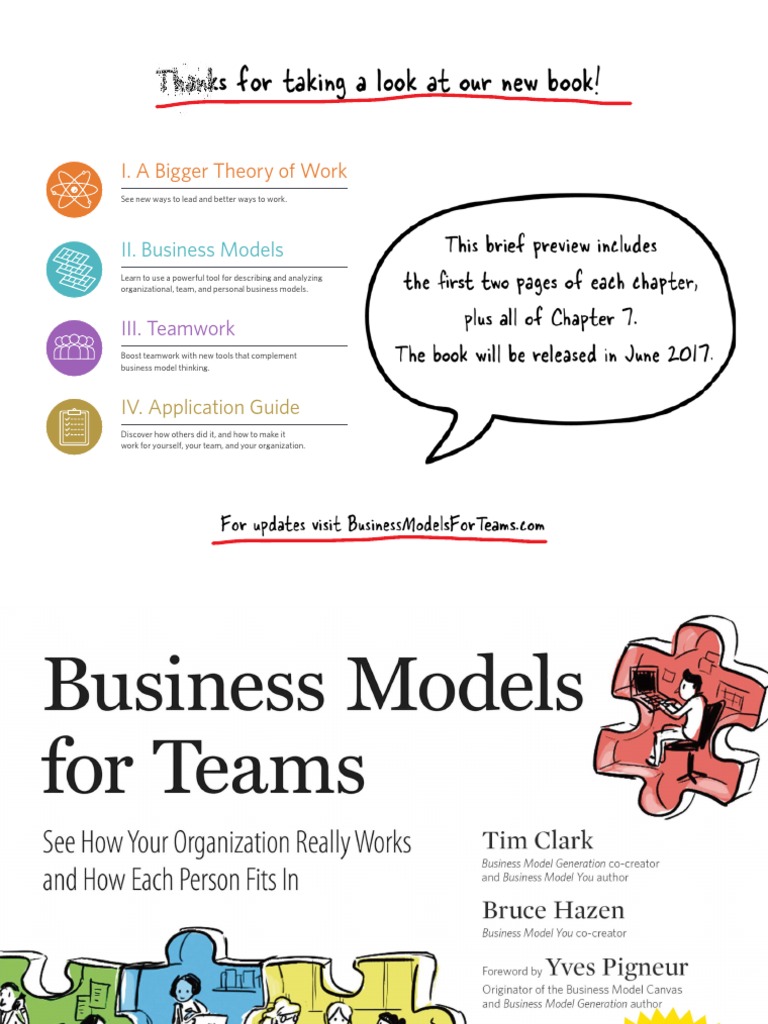 Business Models for Teams Sample | PDF | Waiting Staff | Motivation
