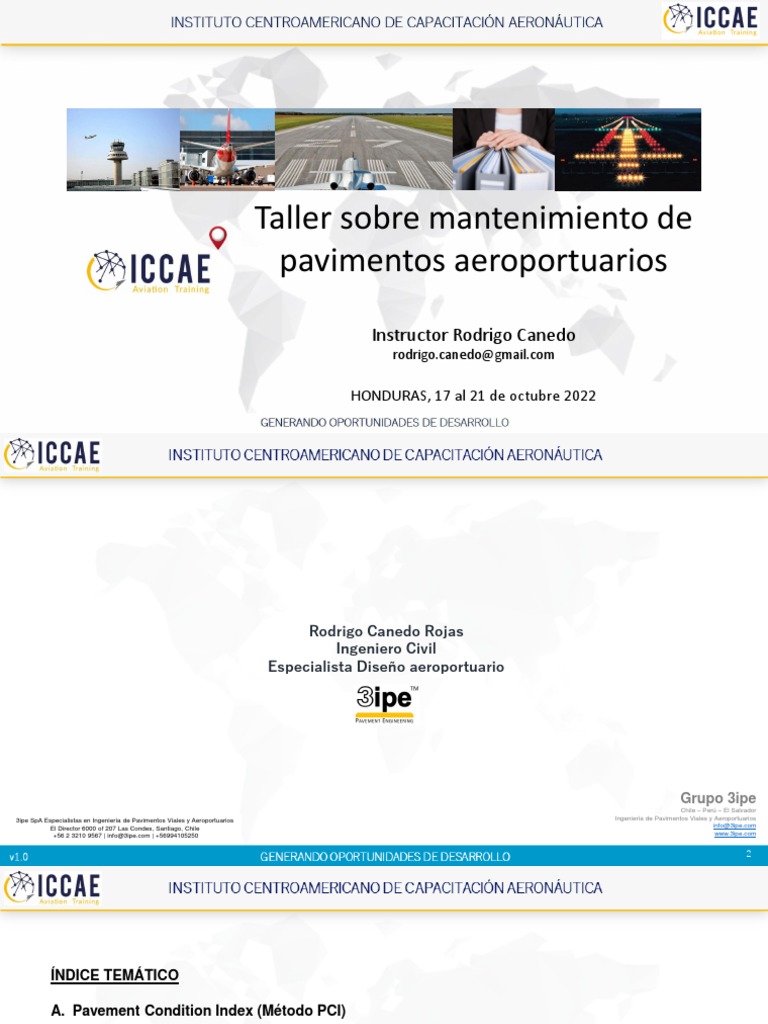 Modulo4 PCI Pavimentos RCanedo | PDF | Desviación Estándar | Aeropuerto