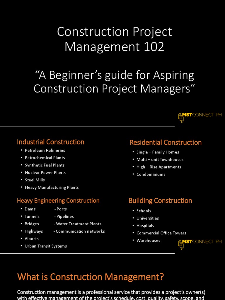 Project Management For Engineers & Architects | PDF | Project ...