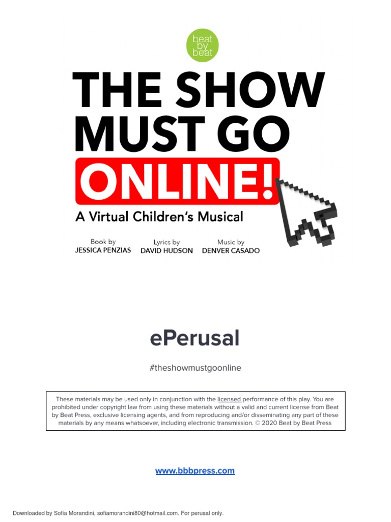 The Show Must Go Online | PDF | Mouth | Dentistry Branches