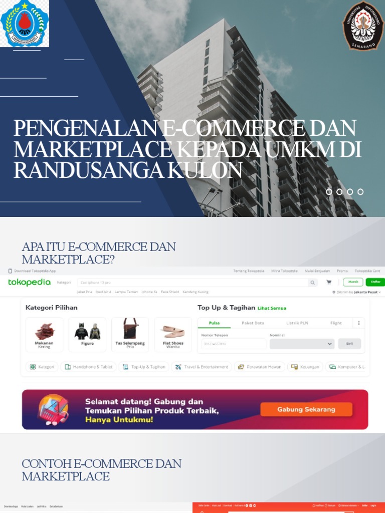 E-Commerce Dan Marketplace | PDF
