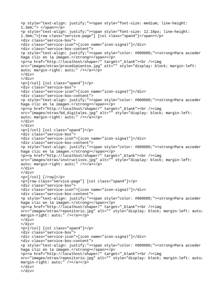 HTML de Portadas | PDF