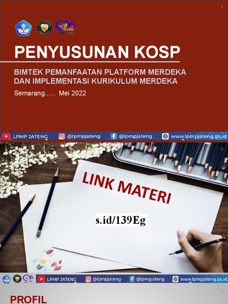 Penyusunan KOSP | PDF