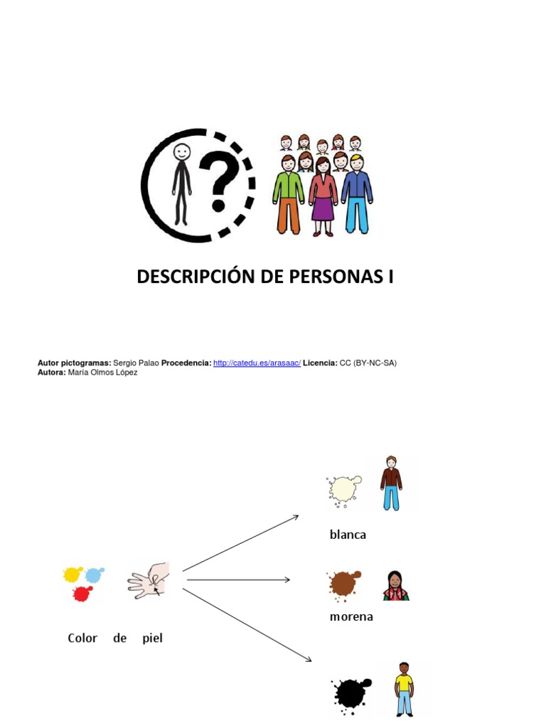 Descripción de Personas y Actividades | PDF