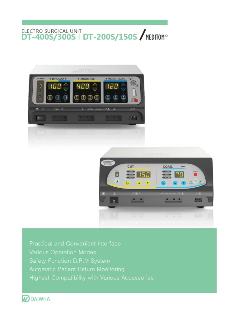 DT 400S 300S DT 200S 150S Catalogue | PDF | Medicine | Medical Specialties