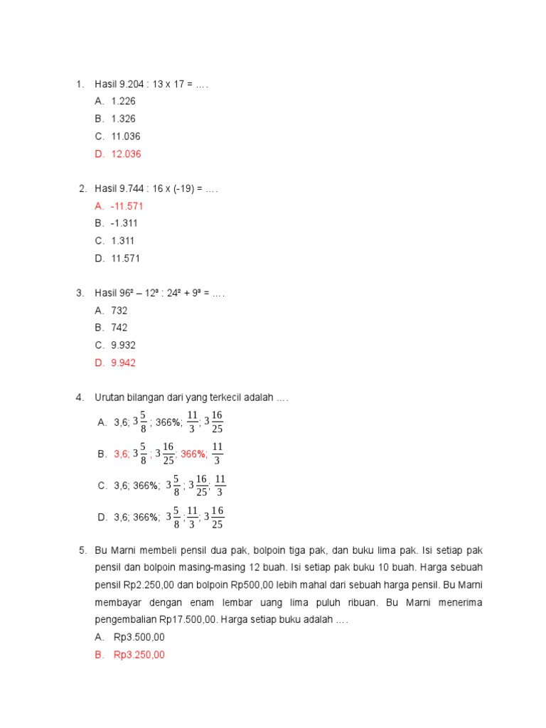 Master Matematika Tirta Bantul FIX | PDF