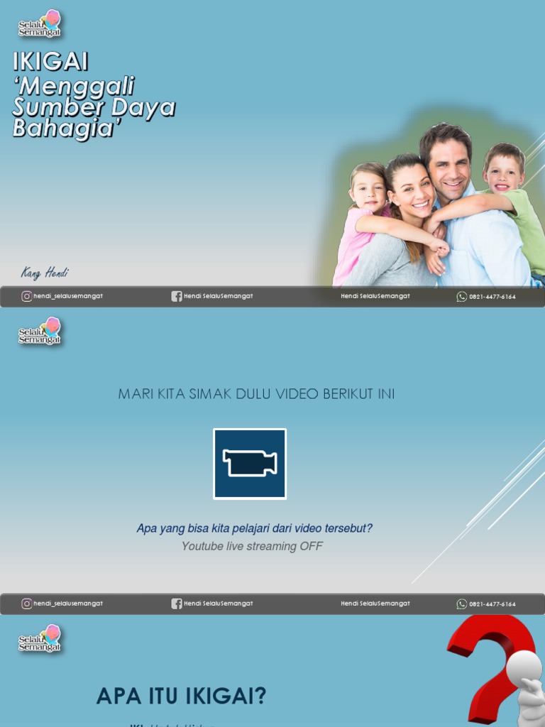 IKIGAI - Kang Hendi | PDF