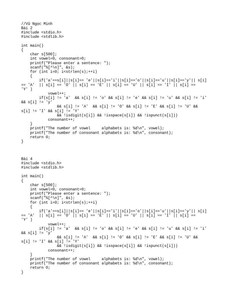 Vu-Ngoc Minh W5 | Download Free PDF | Computer Programming | Computing