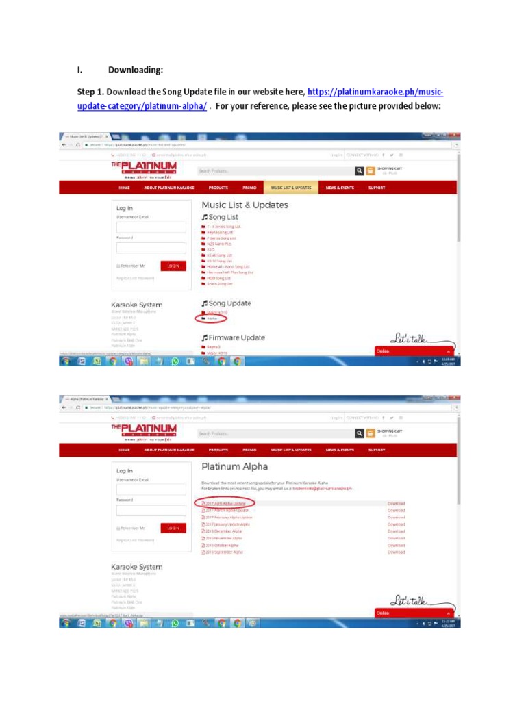 Alpha Song Downloading and Installation Procedure | PDF