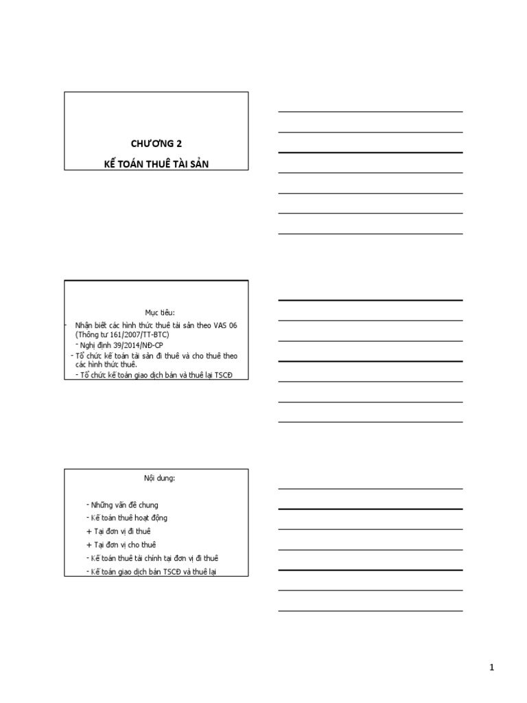 C2- Kế toán thuê TS | PDF