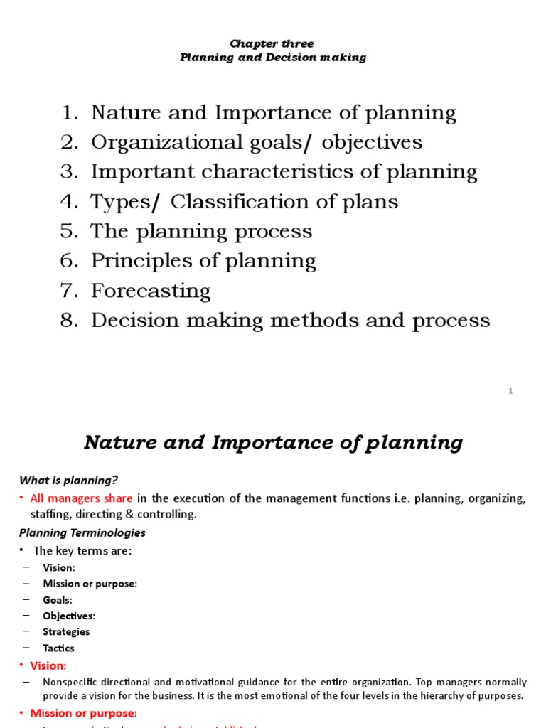 Planning & Decision Making Guide | PDF | Cost Of Living | Goal