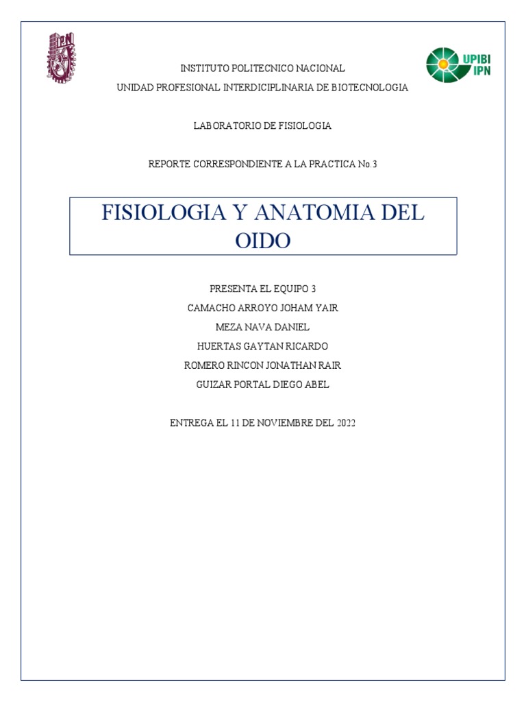 Reporte P3 E3 | PDF | Sonido | Escuchando