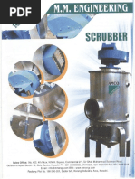Spray Tower Scrubber Design, Calculation, Venturi and Other Models | PDF | Chemistry | Air Pollution