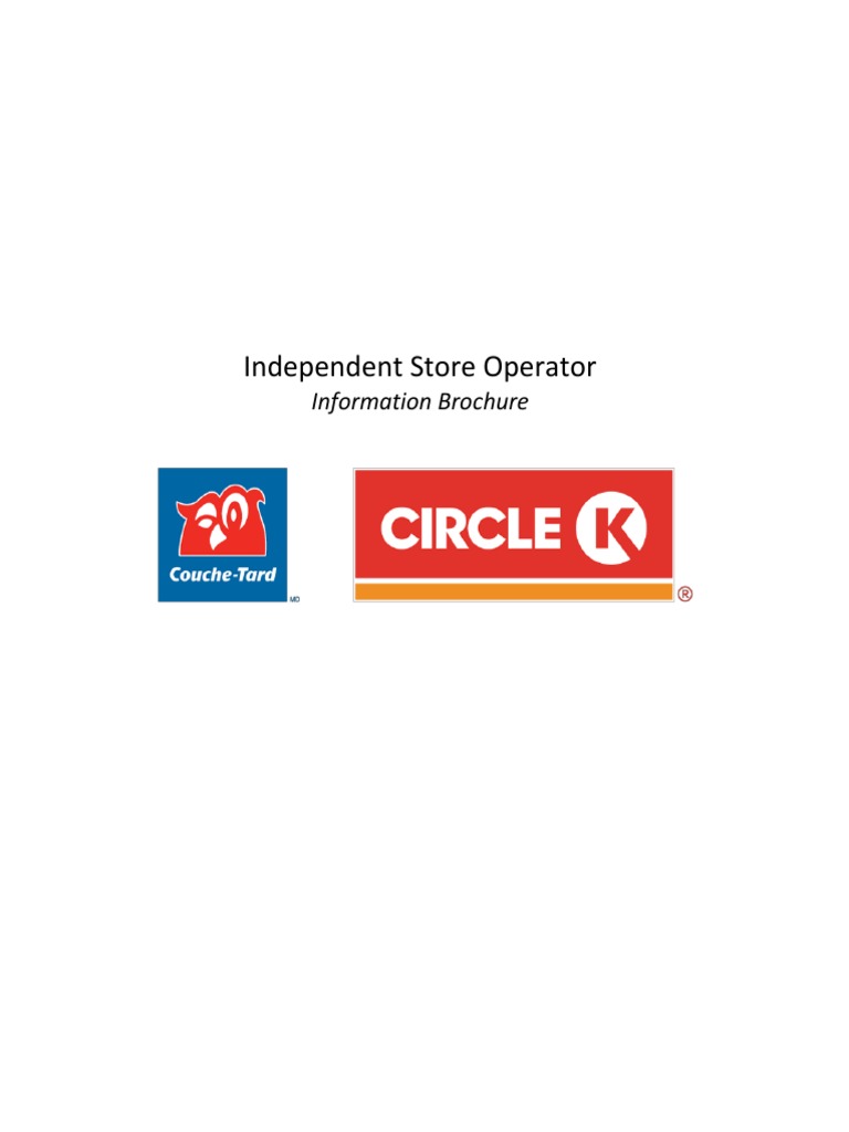 Independent Store Operator Information Brochure | PDF | Business ...