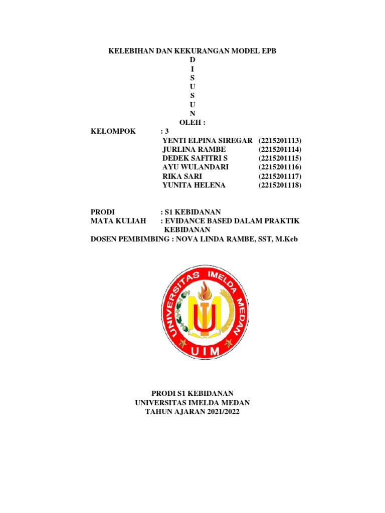 Tugas Kelompok 3 Pertemuan 2 Epb | PDF
