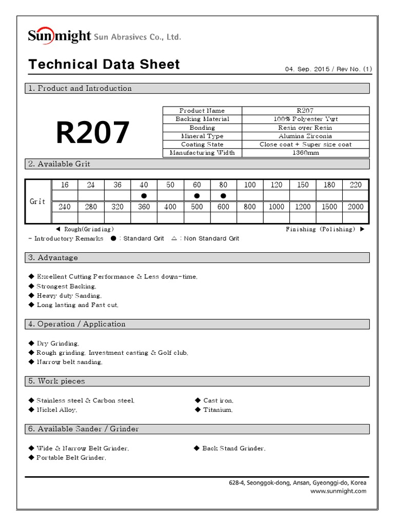 R207 (Tds-Eng) | PDF