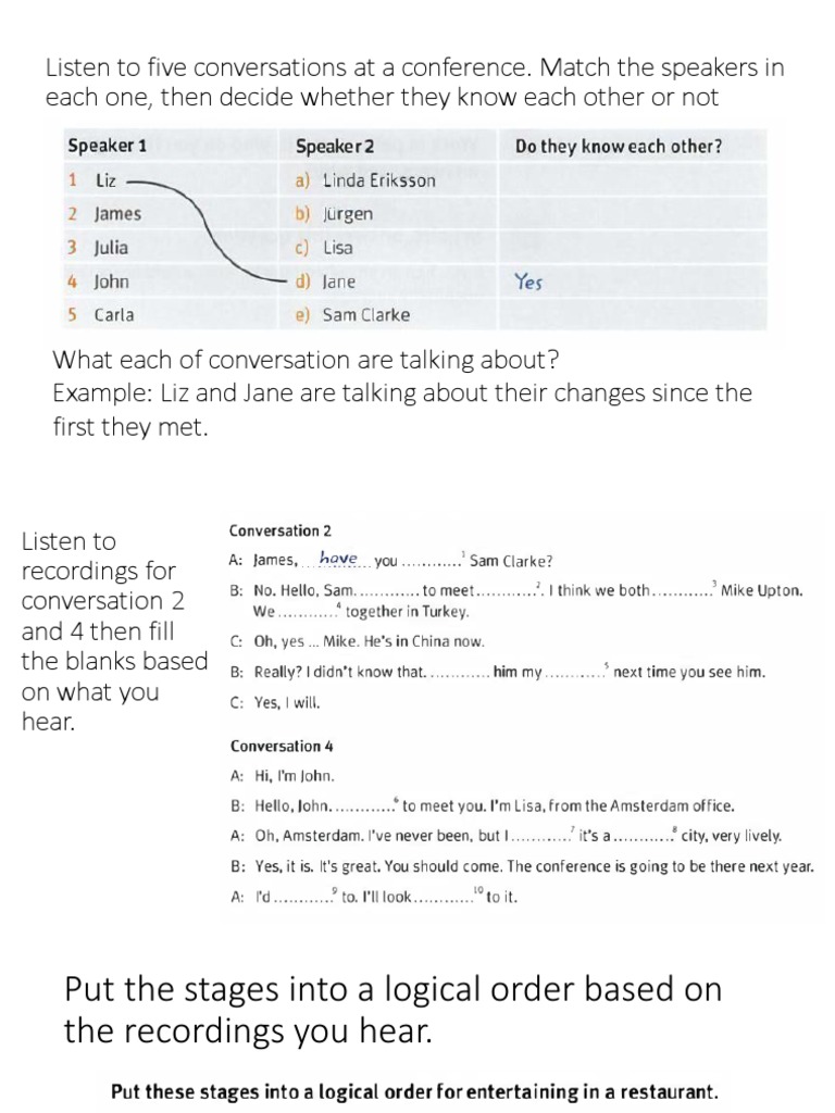 Intensive Listening | PDF