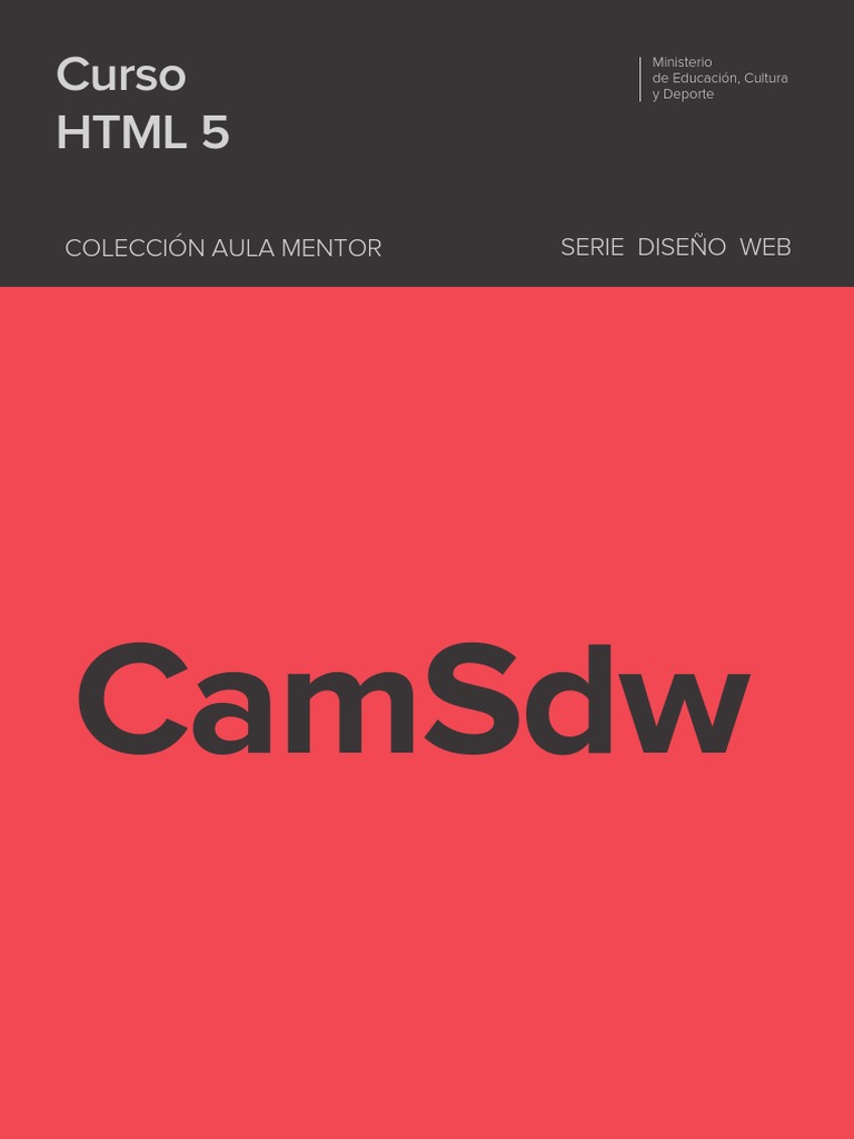 Manual Html5 Css | PDF | HTML | Página web