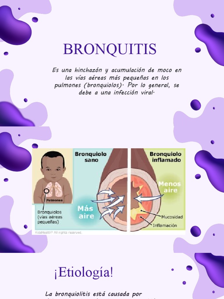 Bronquitis | PDF | Bronquitis | Tos