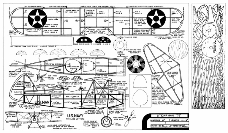 Stearman 76 Oz178 | PDF