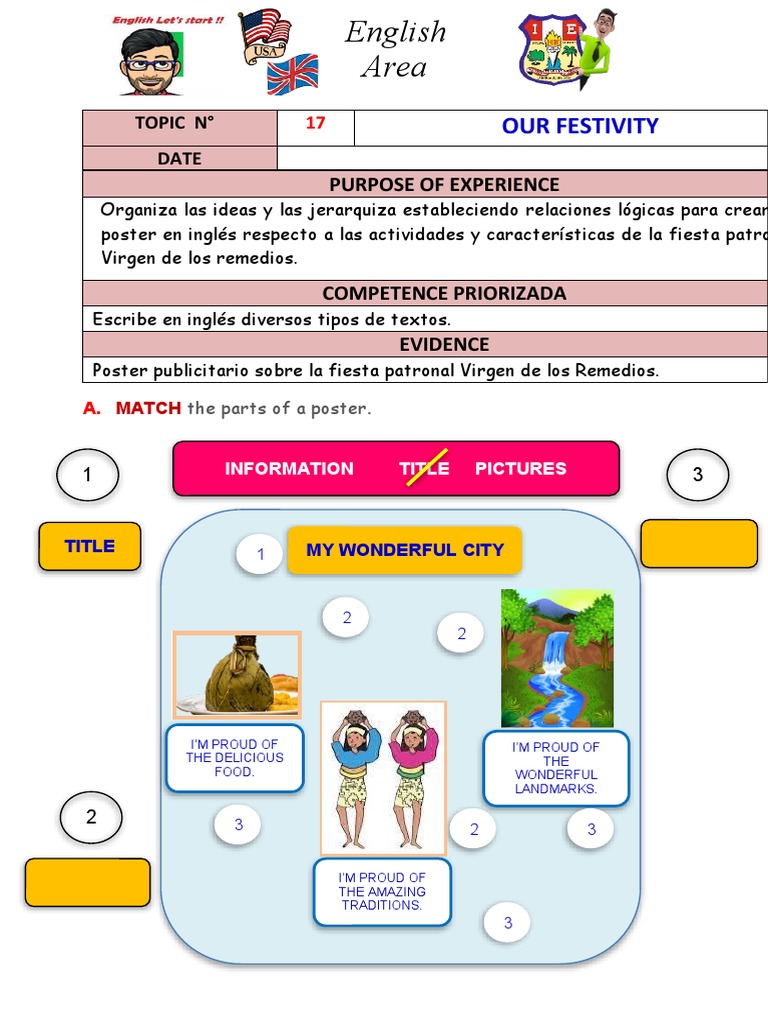 Worksheet 17-Our Festivity | PDF
