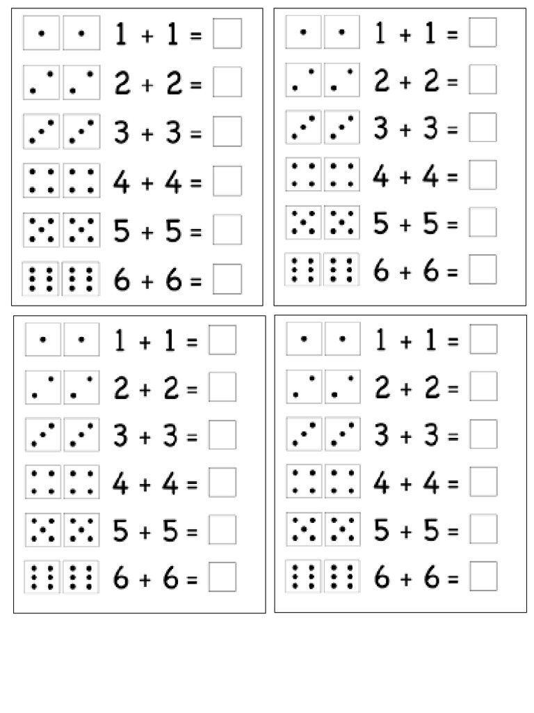 Sumas Primer Grado | PDF