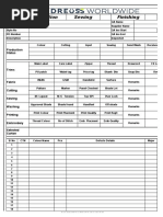 Daily Cutting Report | PDF