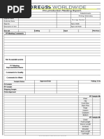 Garment Quality Control Checklist | PDF | Seam (Sewing) | Human Appearance