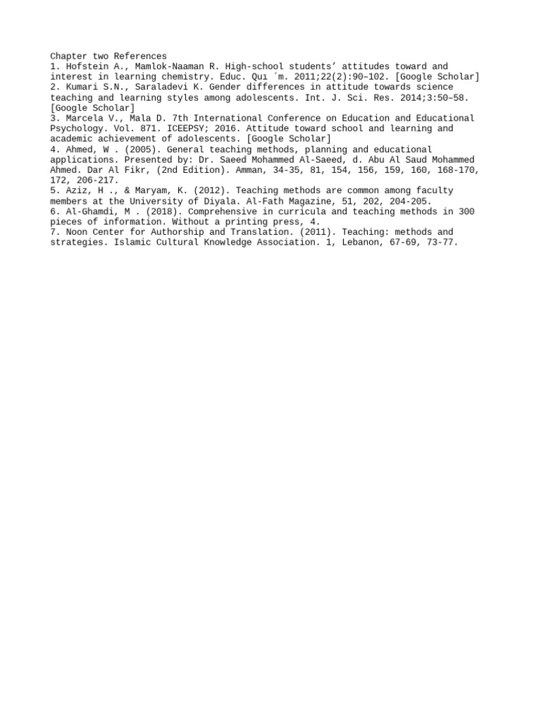 Chapter Two Ref-WPS Office | PDF