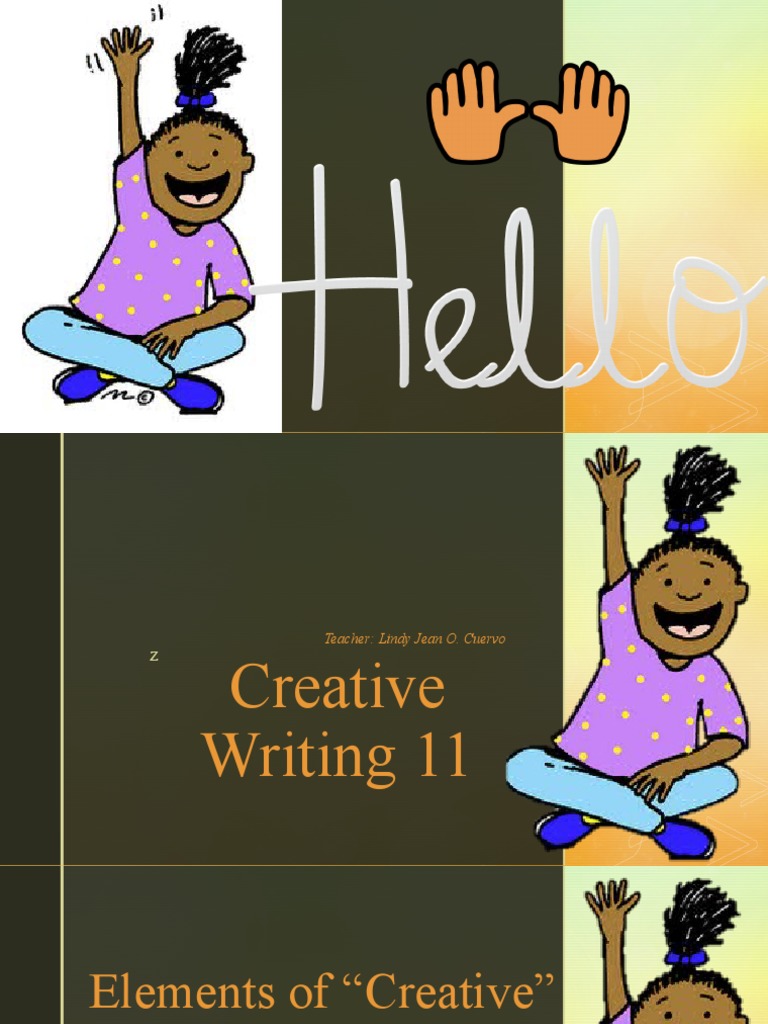 Creative Writing 11 Imagery | PDF | Senses | Poetry