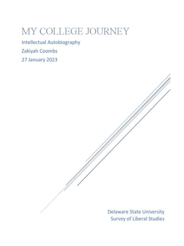 Intellectual Autobiography | PDF | Entrepreneurship