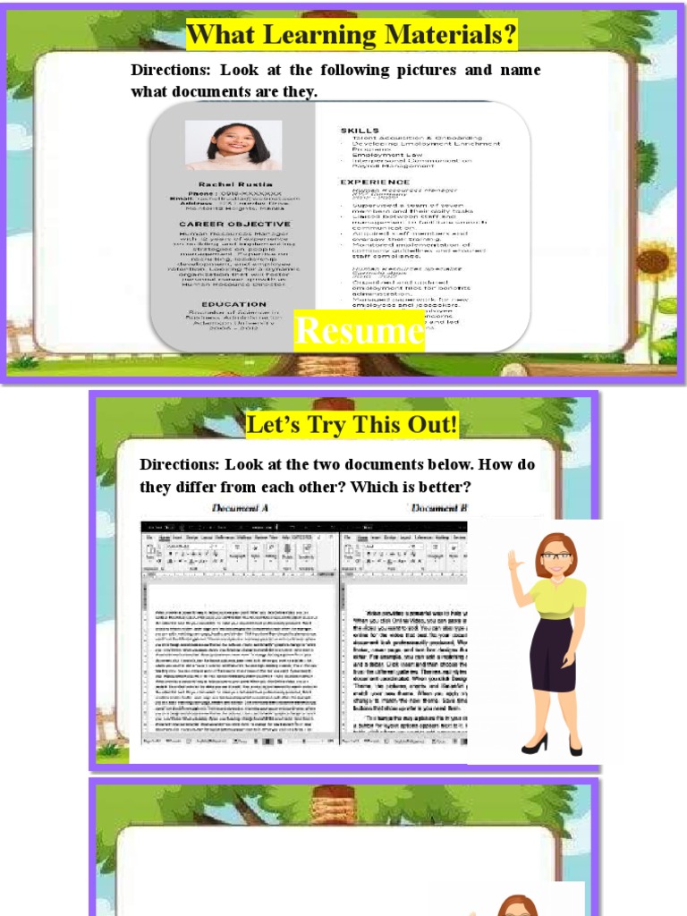 LS6 PPT JHS Formatting and Inserting Graphics in A Document | PDF | Computers