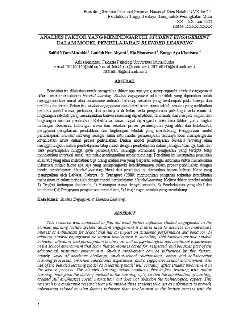 contoh format artikel | PDF