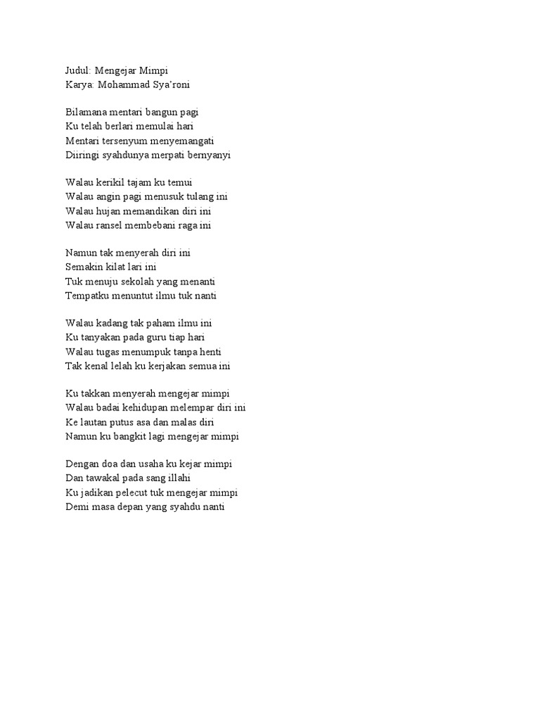 Puisi | PDF | Seni & Disiplin Bahasa | Pengembangan Diri