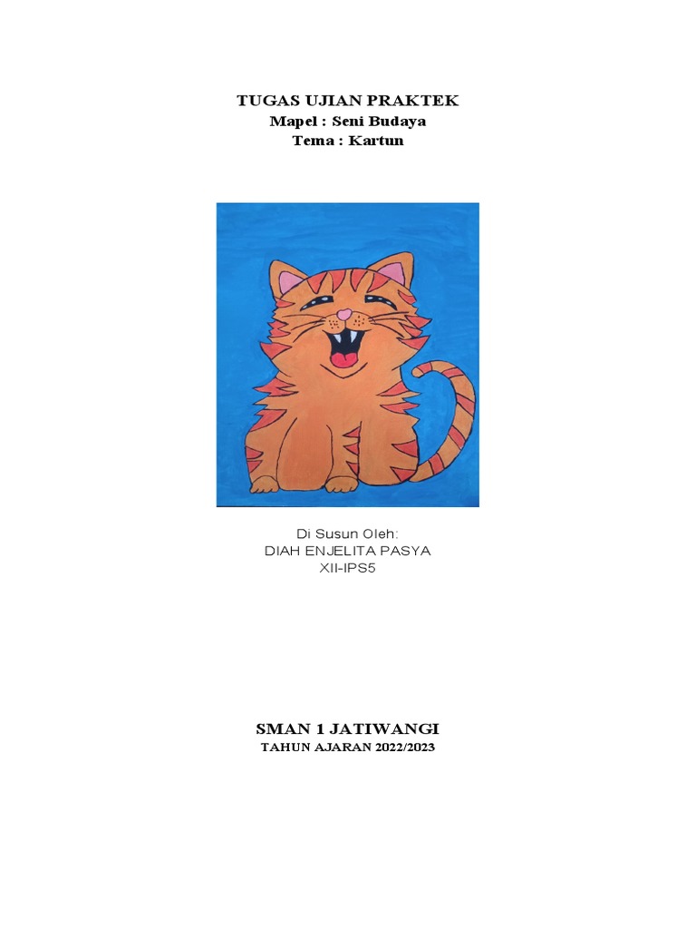 Laporan Tugas Praktek Seni Budaya | PDF