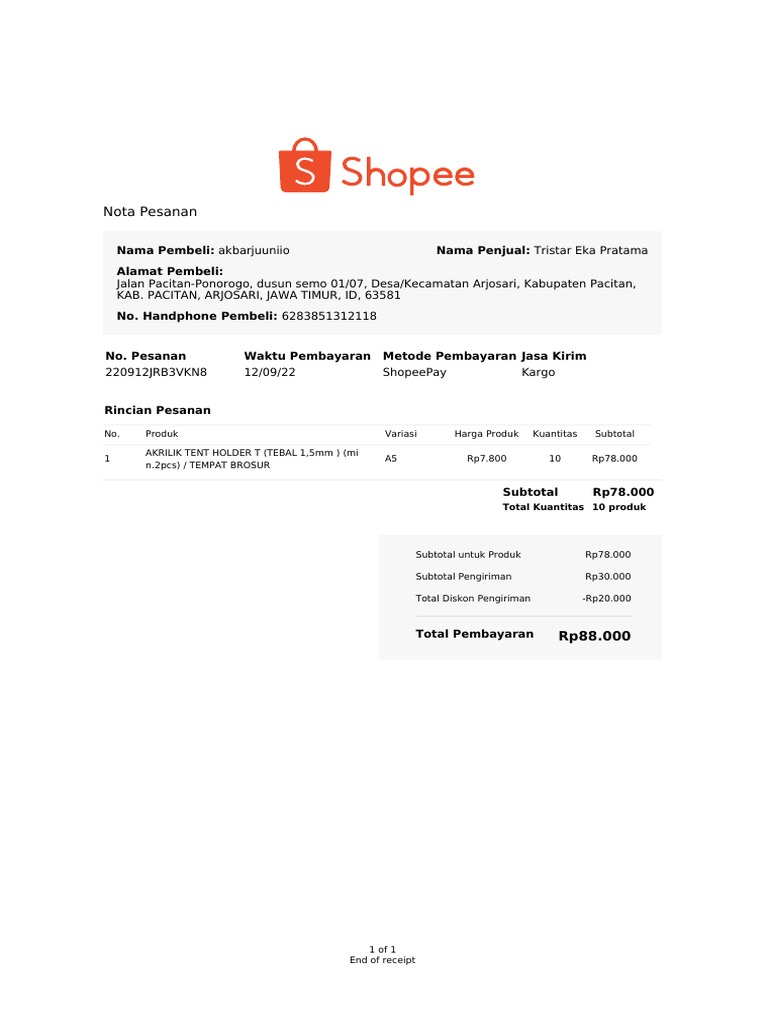 Invoice 242739280 | PDF