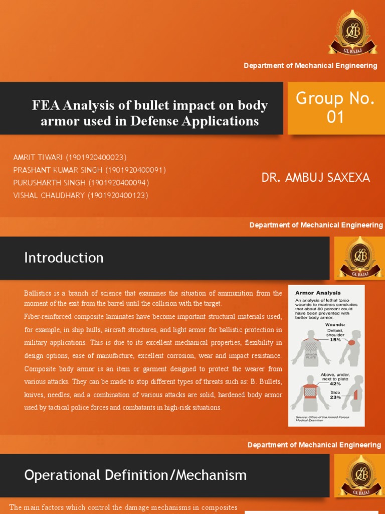 FEA Project | PDF | Fracture | Composite Material