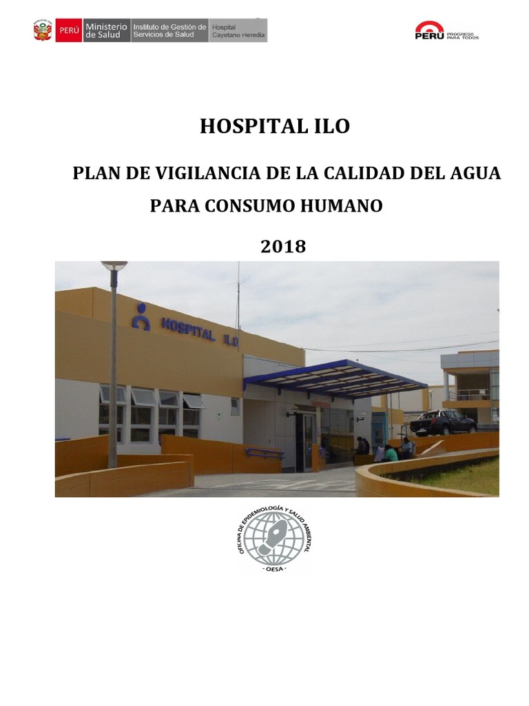 Plan de Vigilancia de Calidad de Agua Potable Hospital Ilo 2018 | PDF ...