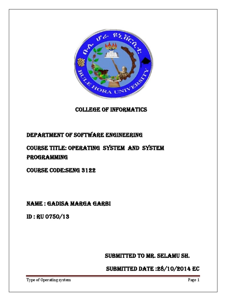 Gadisa Marga Garbi | PDF | Operating System | Linux