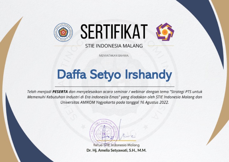 Daffa Setyo Irshandy | PDF