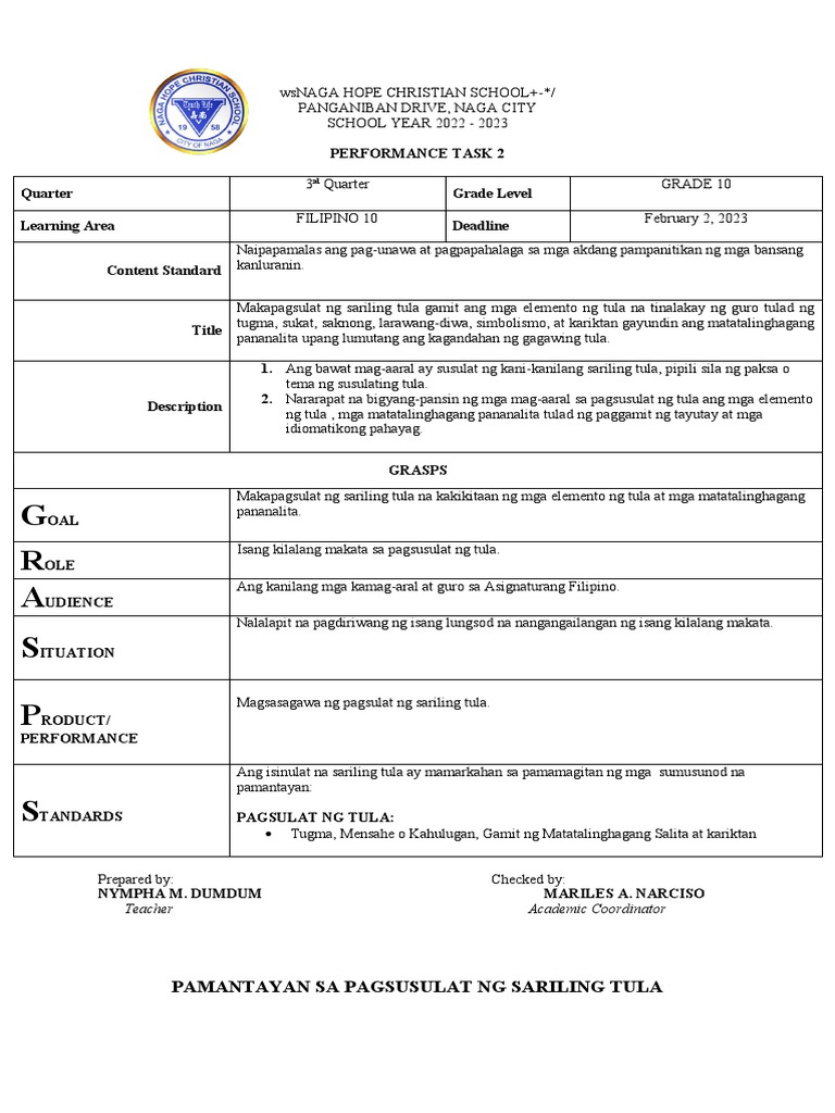 10 Pagsulat NG Tula | PDF