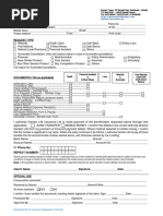 Napsa Retirement Benefit Claim Form | PDF | Pension | Justice