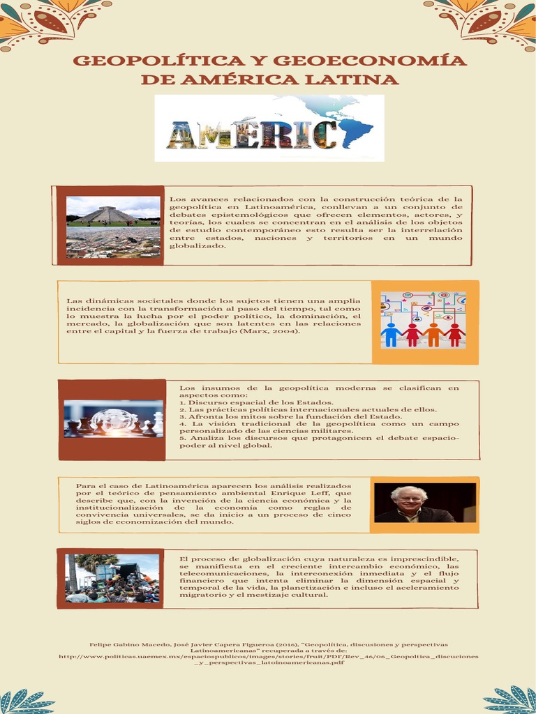 Infografia Geopolitica y Geoeconomia | PDF | Globalización | America latina Infografia Geopolitica y Geoeconomia | PDF | Globalización | America latina