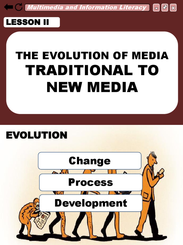 Evolution from Traditional to New Media | PDF | Information Age | Telephone