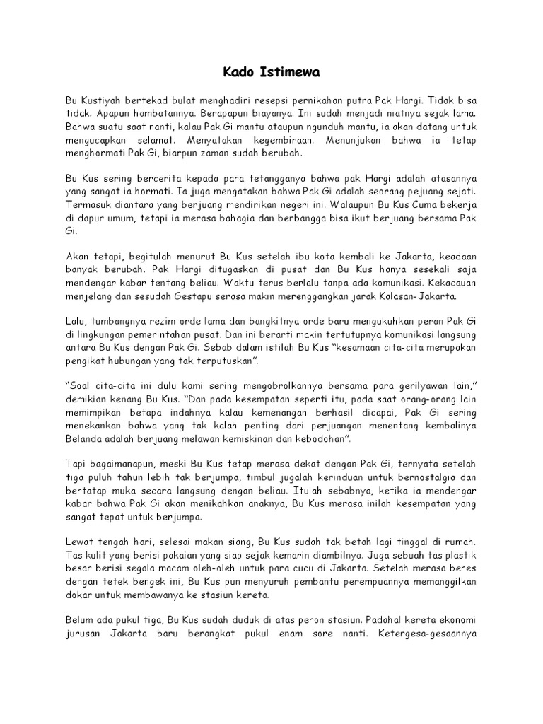 Kado Istimewa | PDF