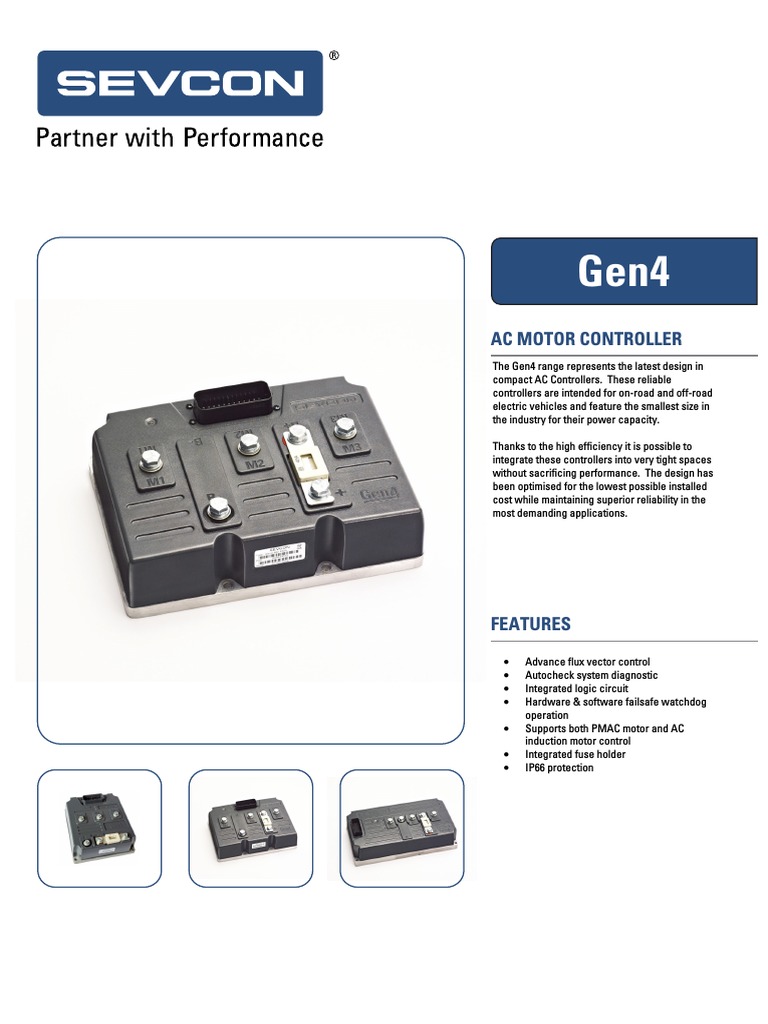 Sevcon Controller | PDF | Electric Motor | Programmable Logic Controller